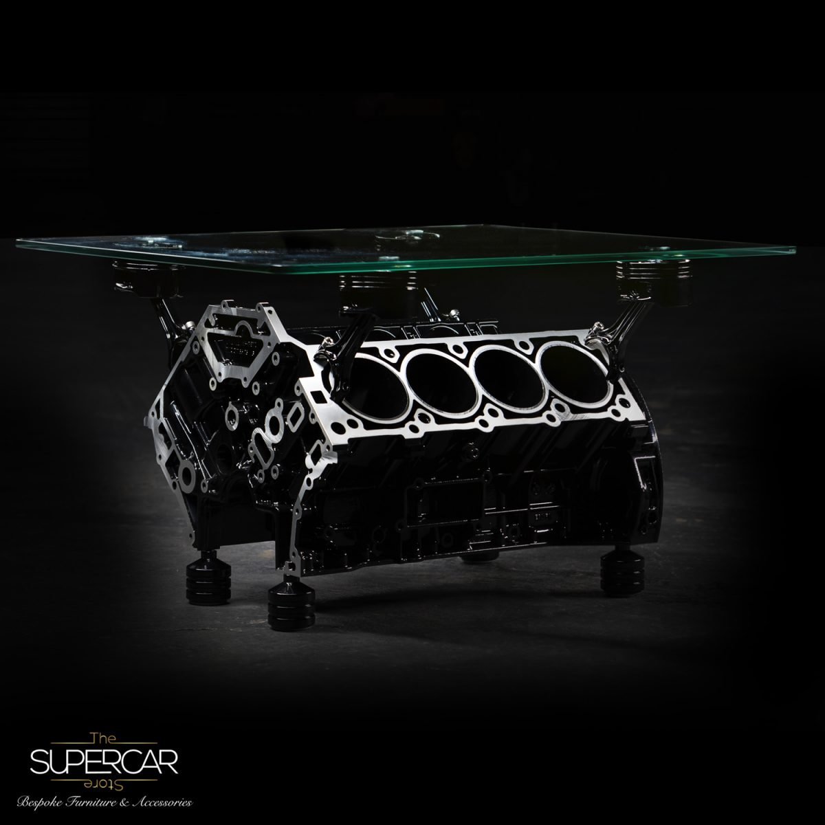 Premium V8 Engine Coffee Table – The Supercar Store