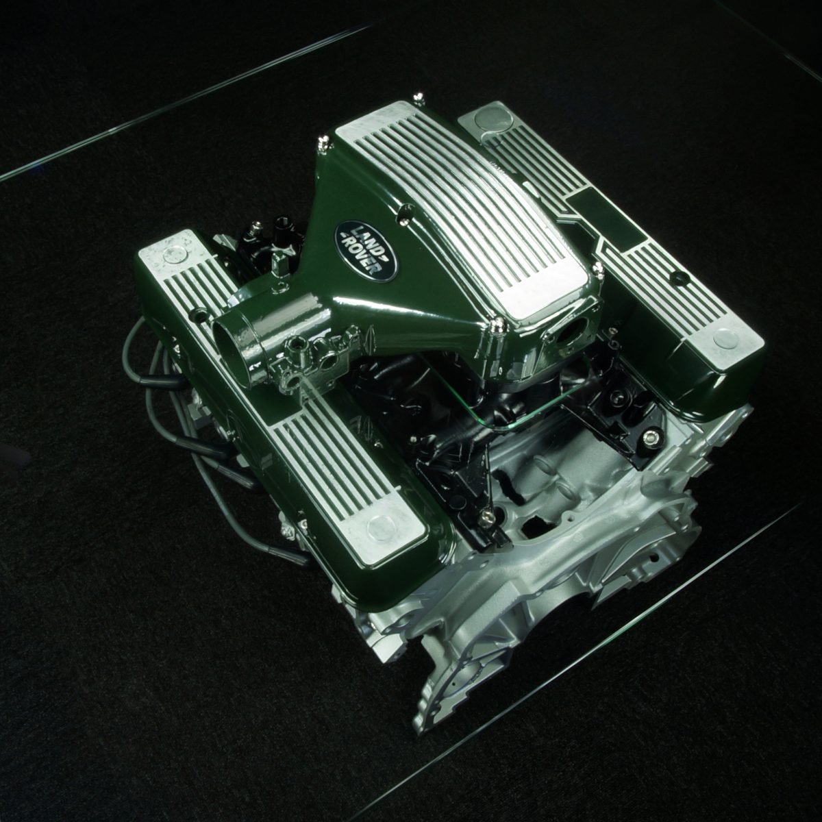 Land Rover Car Gift: V8 Power | One-of-a-Kind Engine Coffee Table - The ...
