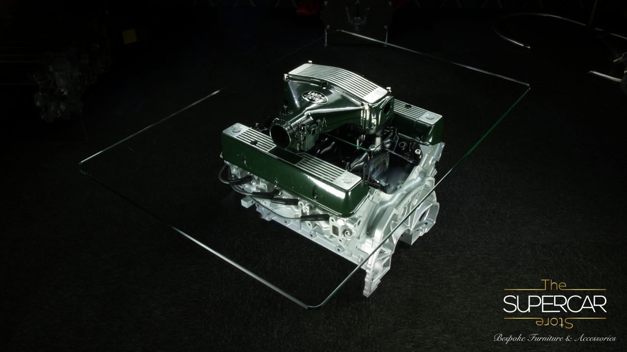 Land Rover V8 Engine Coffee Table - The Supercar Store